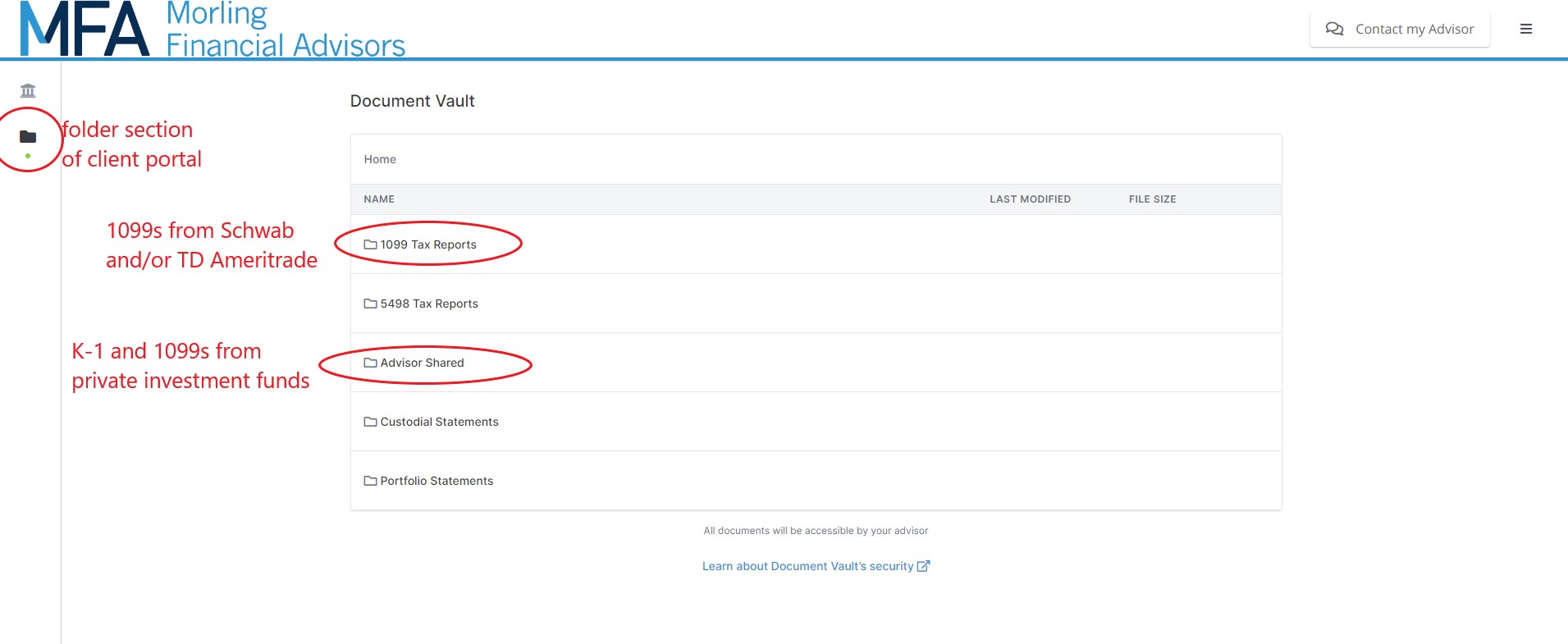 Tax Documents - Morling Financial